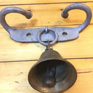 Hanging Bell, Large Cast Iron Door Bell, Ringing Dinner Bell, Door Bell ...