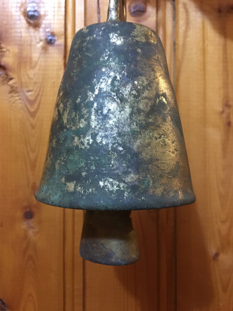 Old Bell Аntique Brass Bell Big Bell Rustic Home Decor - Etsy
