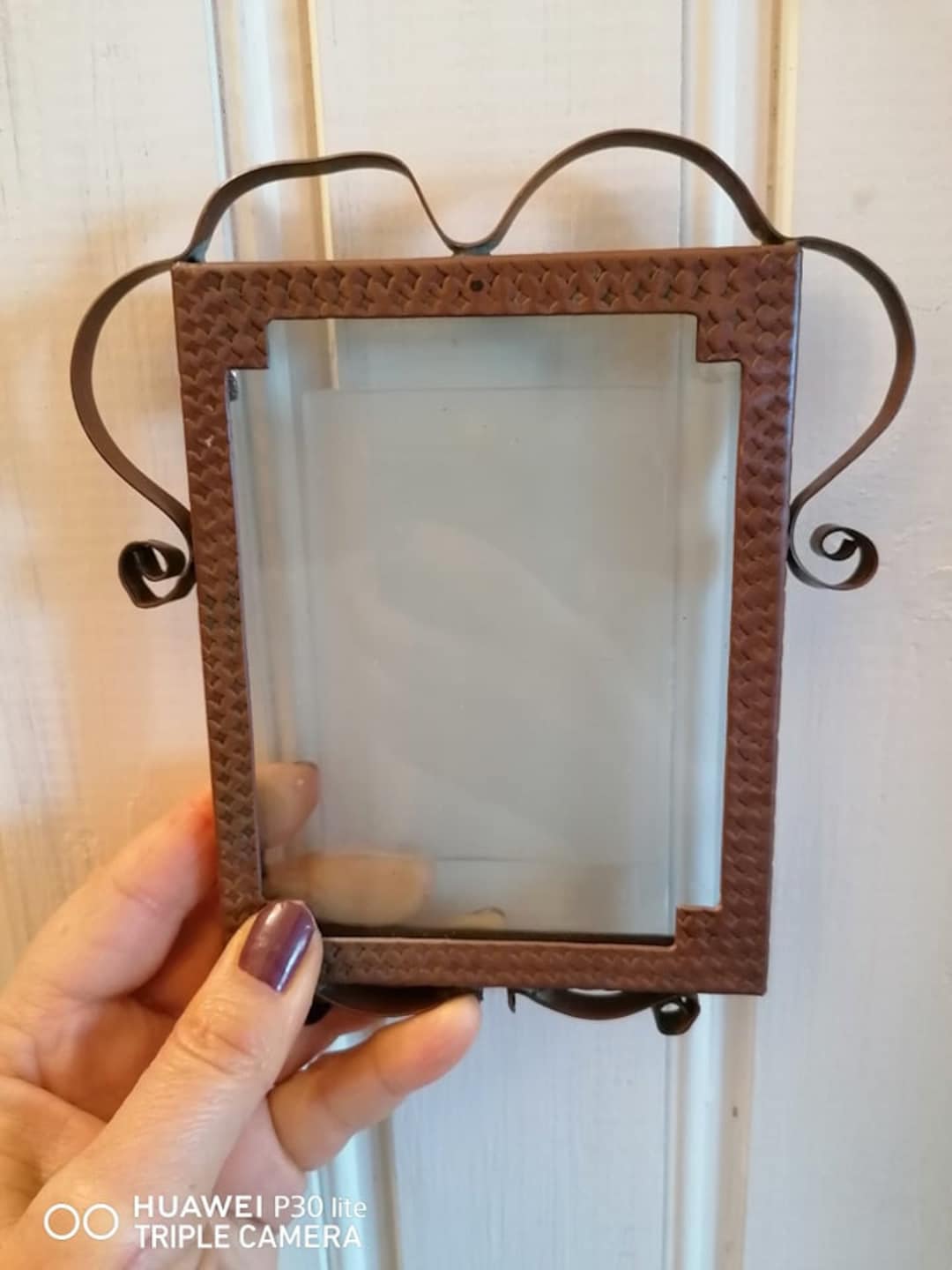 Vintage Metal Picture Frame Made of Wrought Iron - Etsy