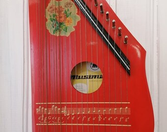 Antique Zither Circa 1930 - Etsy