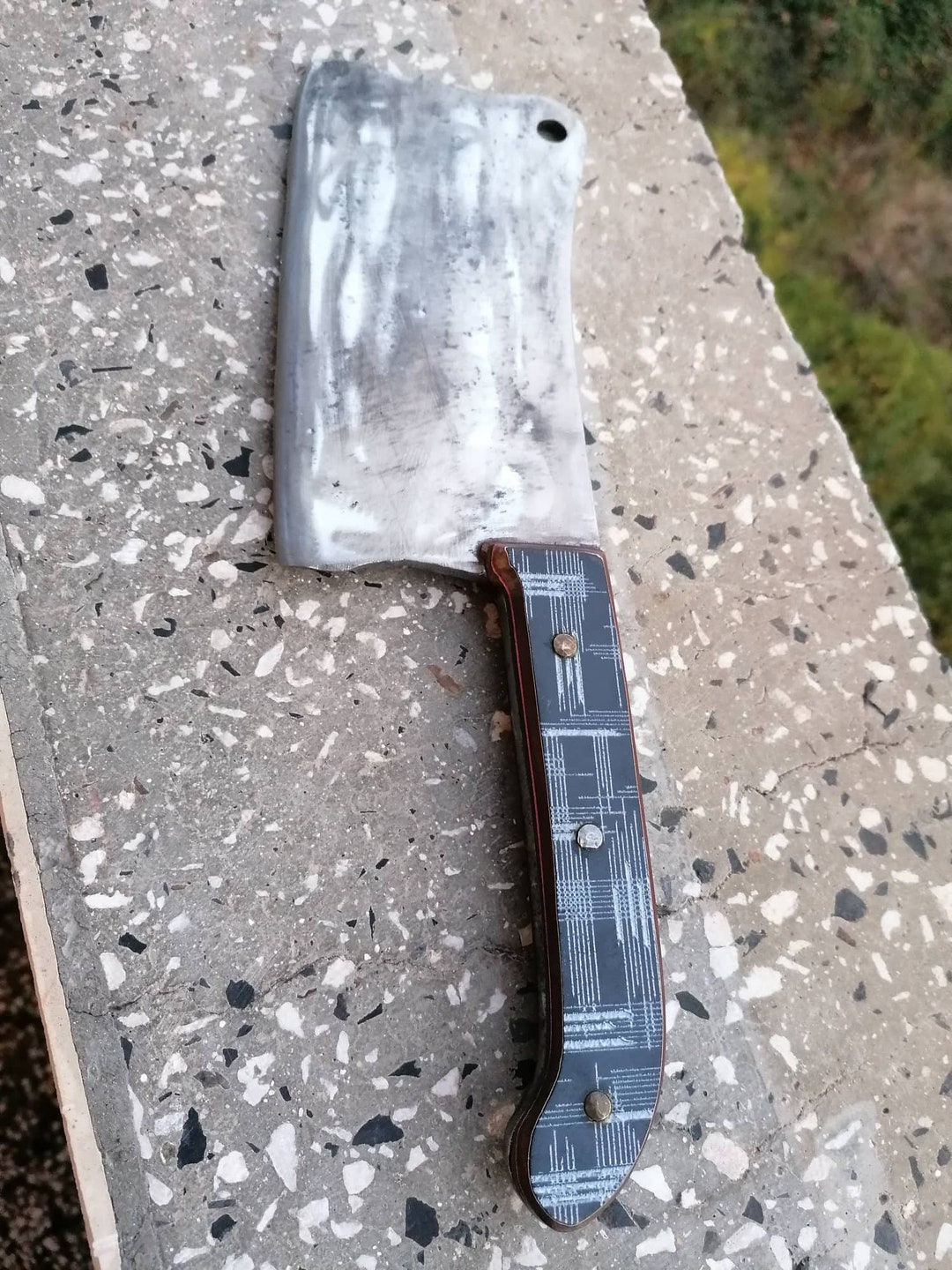 Butcher Knife Meat Chopper Hatchet Old Butcher Knife - Etsy