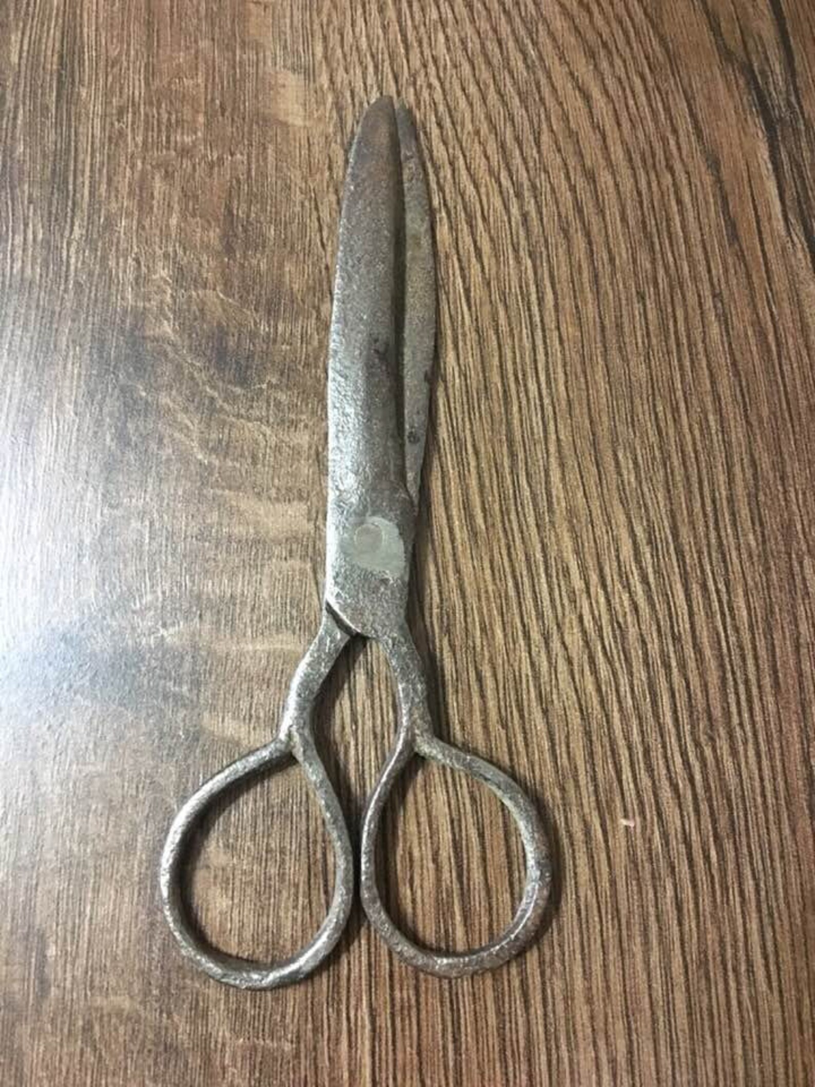 Vintage Primitive Iron Scissors Antique Iron Scissors Old | Etsy