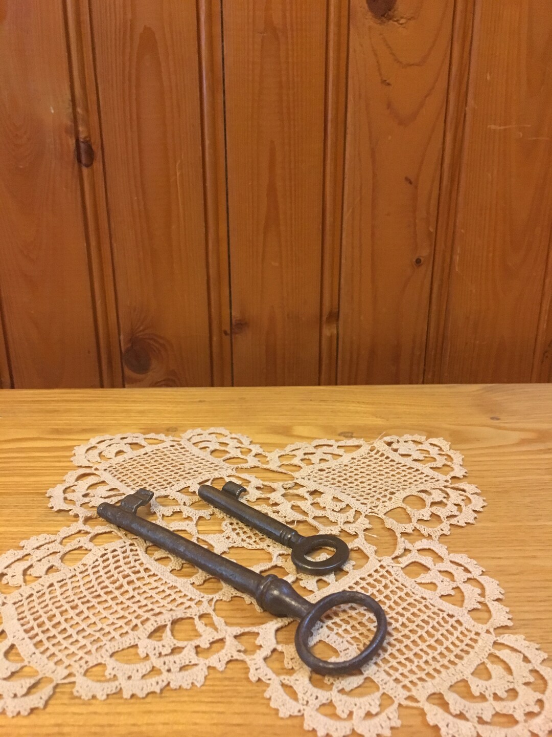 Antique Key, Primitive Key, Large French Key, Props, Big Old Key, Large ...