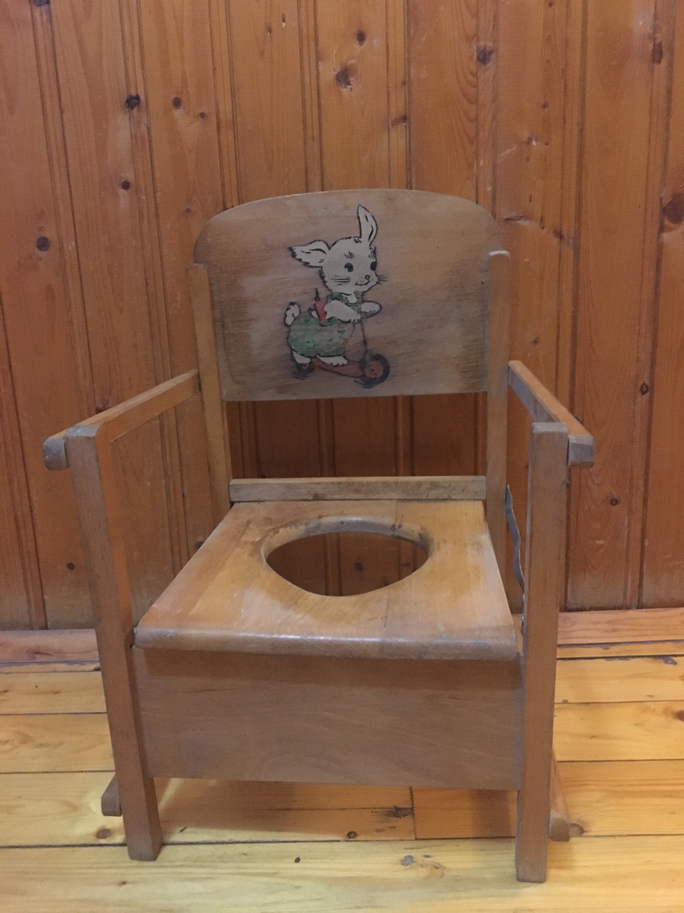 Wooden Potty Chair for sale | Only 3 left at -70%