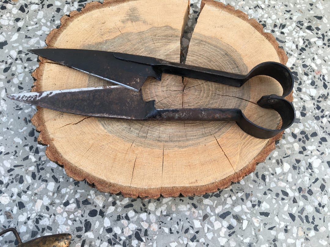 1930's Scissors, Vintage Scissors, Wool Shears, Sheep Shears, Farm ...