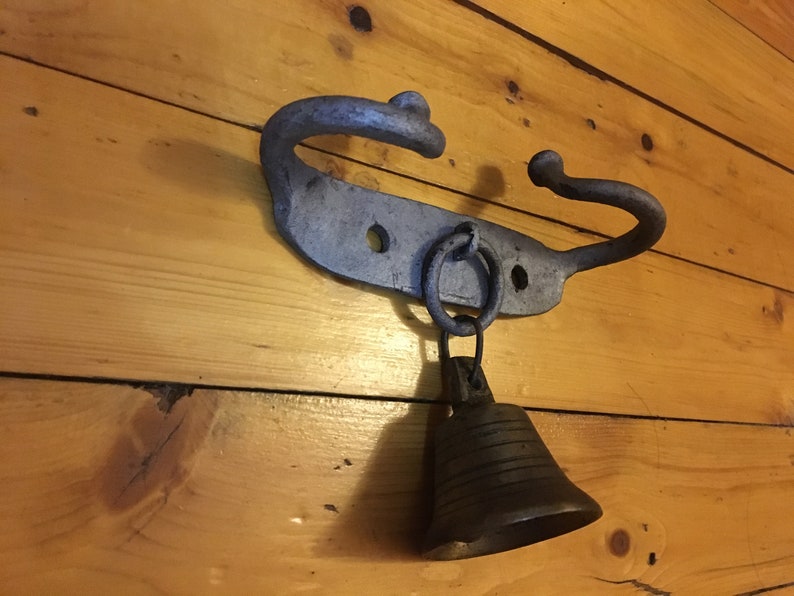 Hanging Bell Large Cast Iron Door Bell Ringing Dinner Bell - Etsy