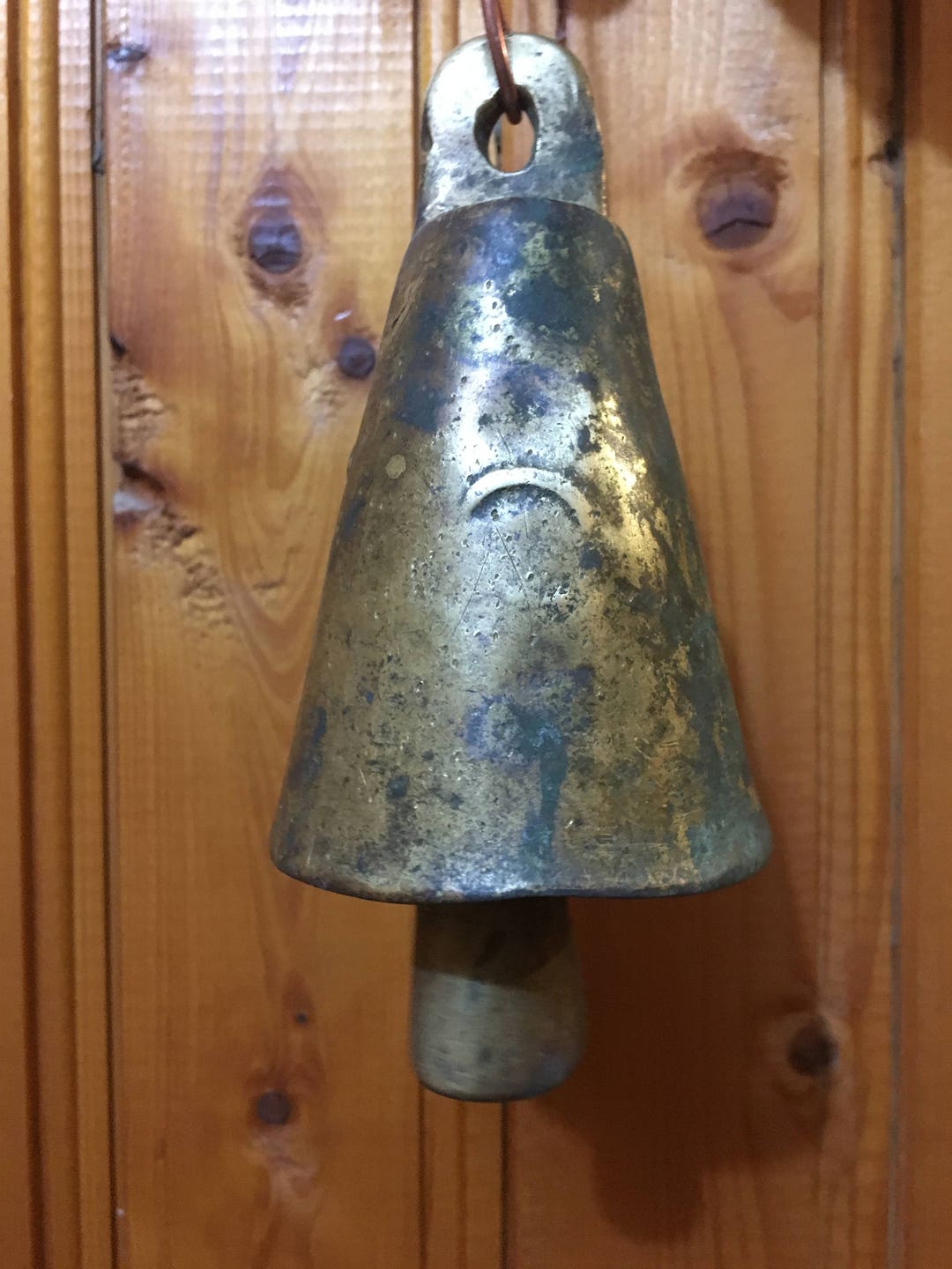Old Bell Аntique Brass Bell Big Bell Rustic Home Decor - Etsy