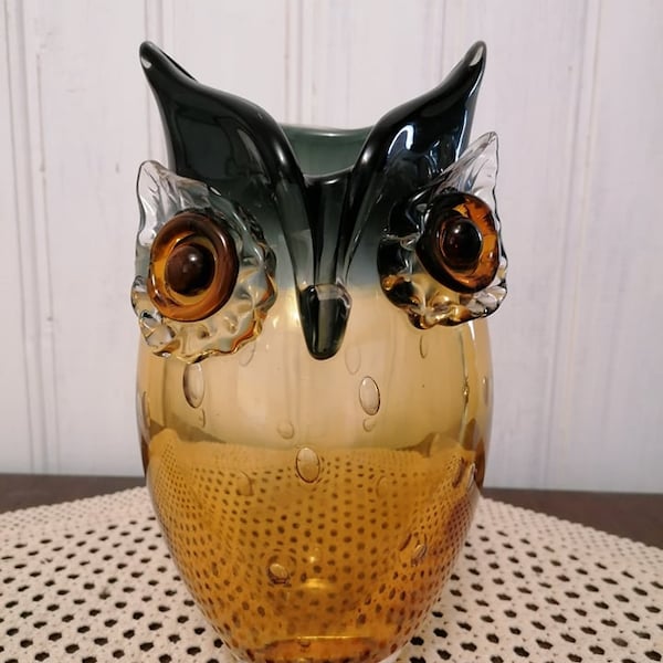Owl Vase - Etsy