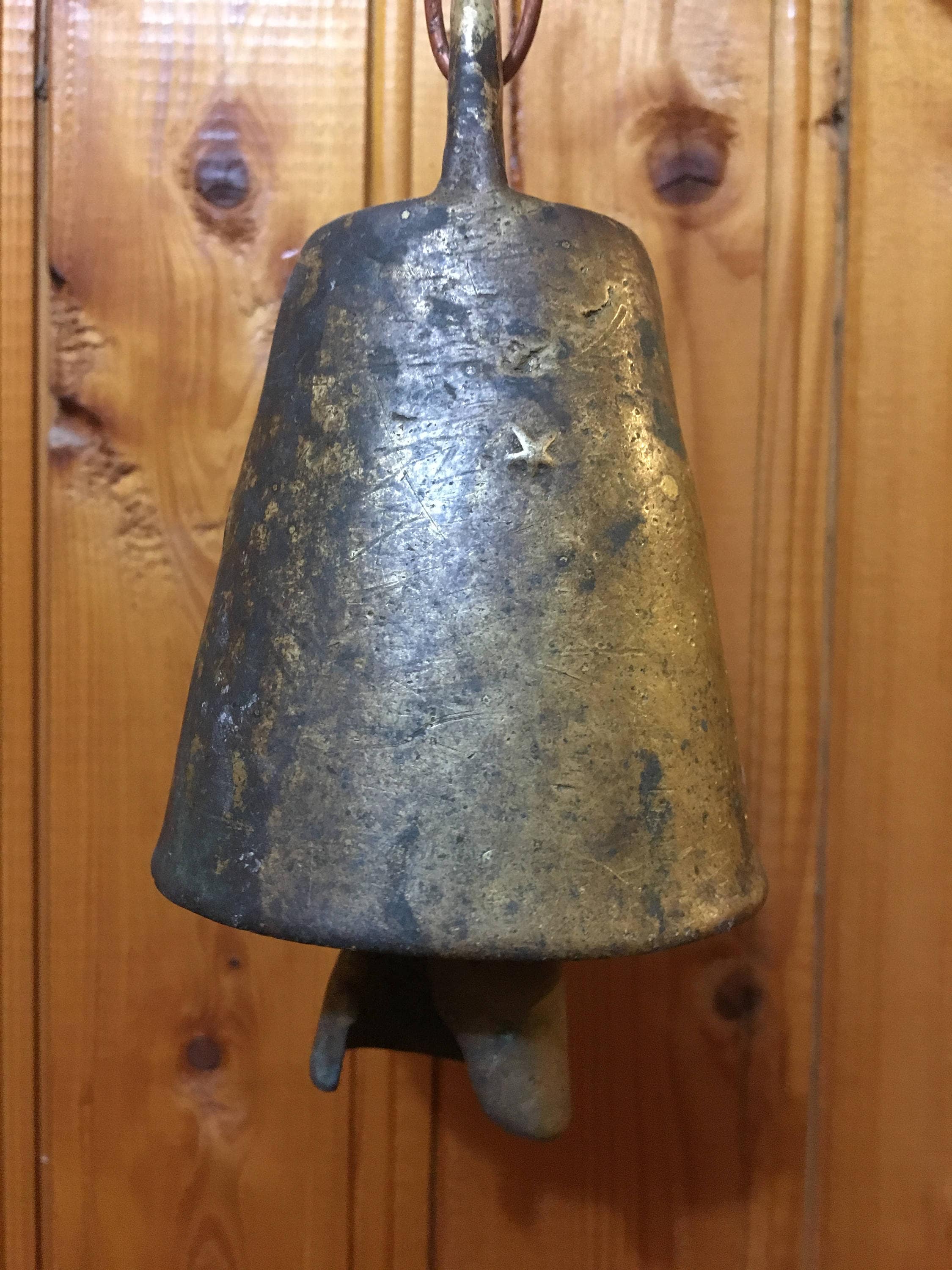 Old Bell Аntique Brass Bell Big Bell Rustic Home Decor - Etsy