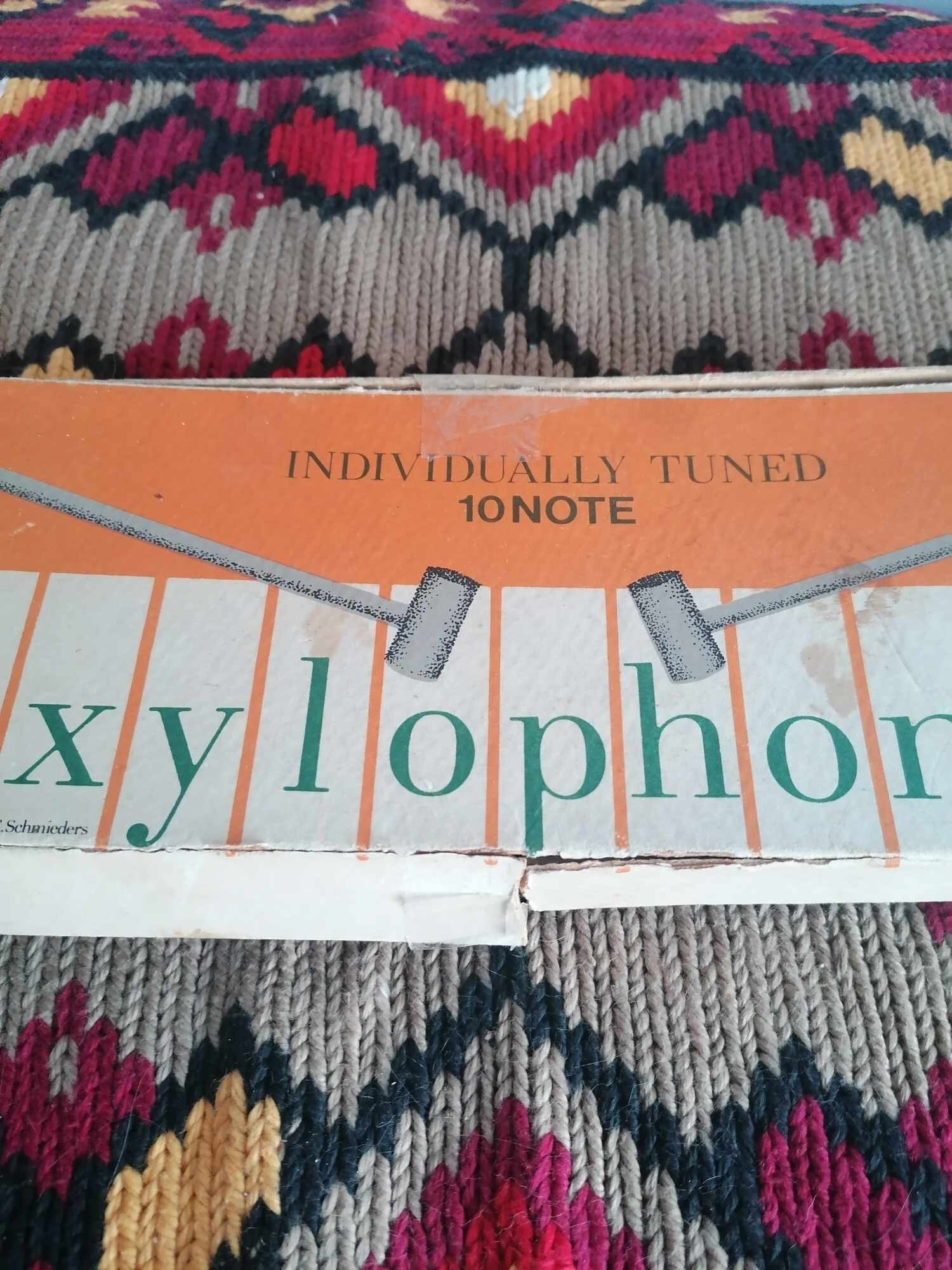 Vintage Metal Xylophone Retro Decorative Musical Instrument - Etsy