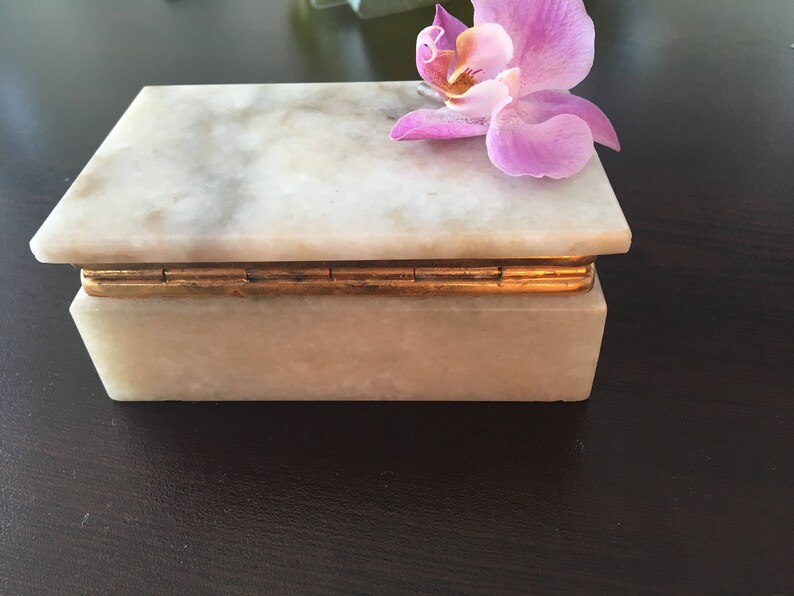 Marble box Marble jewelry box Jewelry Box Antique Jewelry | Etsy
