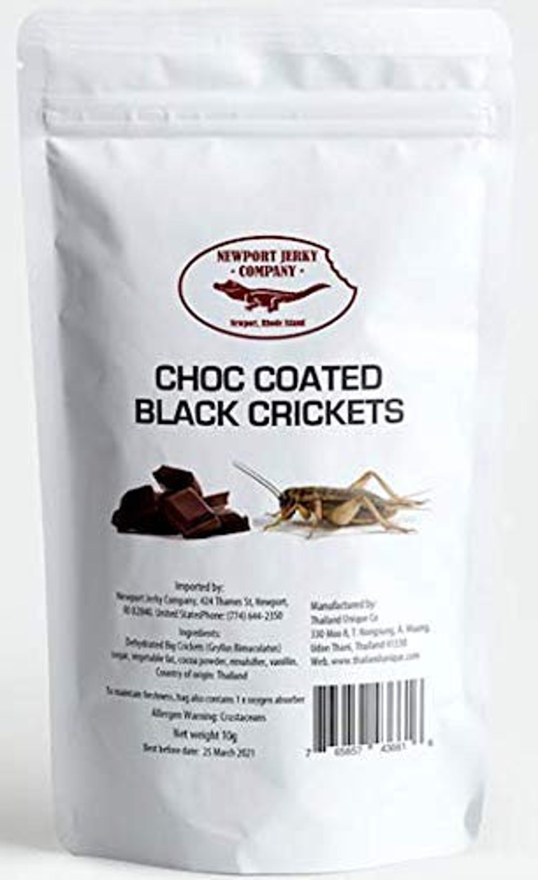 Newport Jerky Company Edible Insects Edible Crickets - Etsy