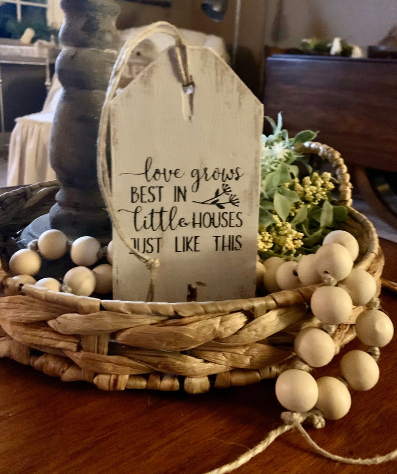 Wood Farmhouse Tags - Etsy