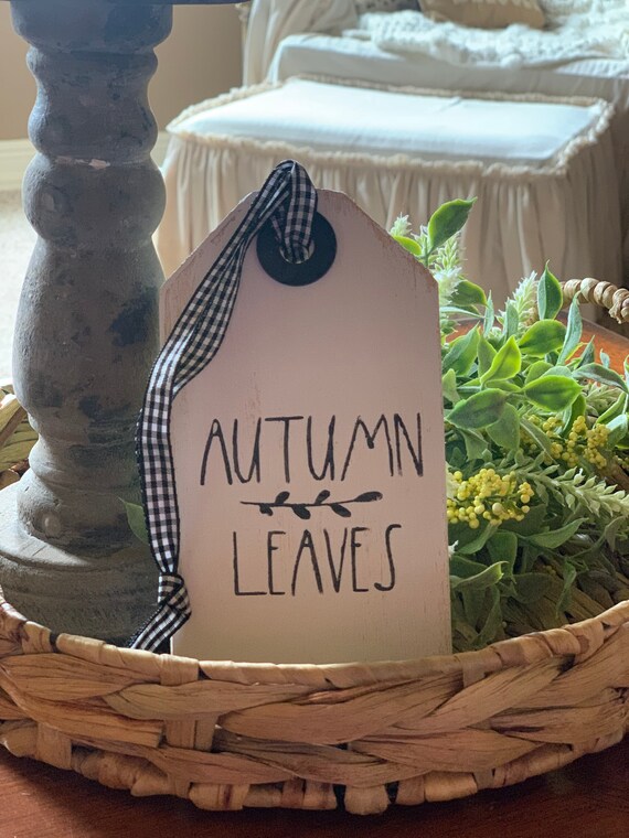 Wood Farmhouse Tags - Etsy