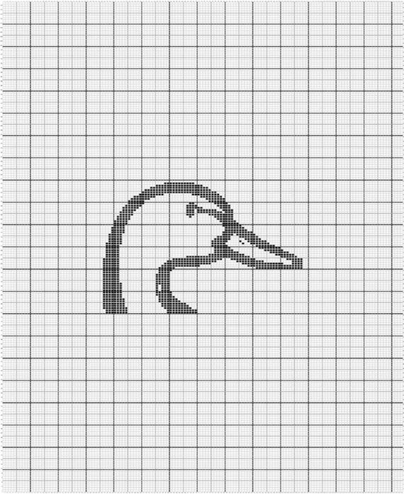 Duck Baby Graphghan Pattern | Etsy