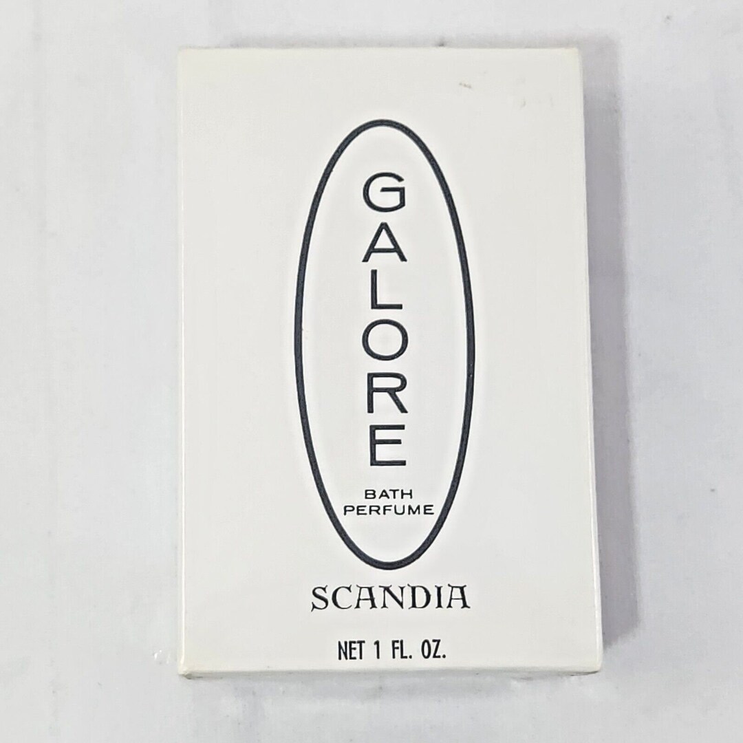 Vintage 60s Galore SCANDIA Bath Perfume 1 Fl. Oz. SEALED - Etsy