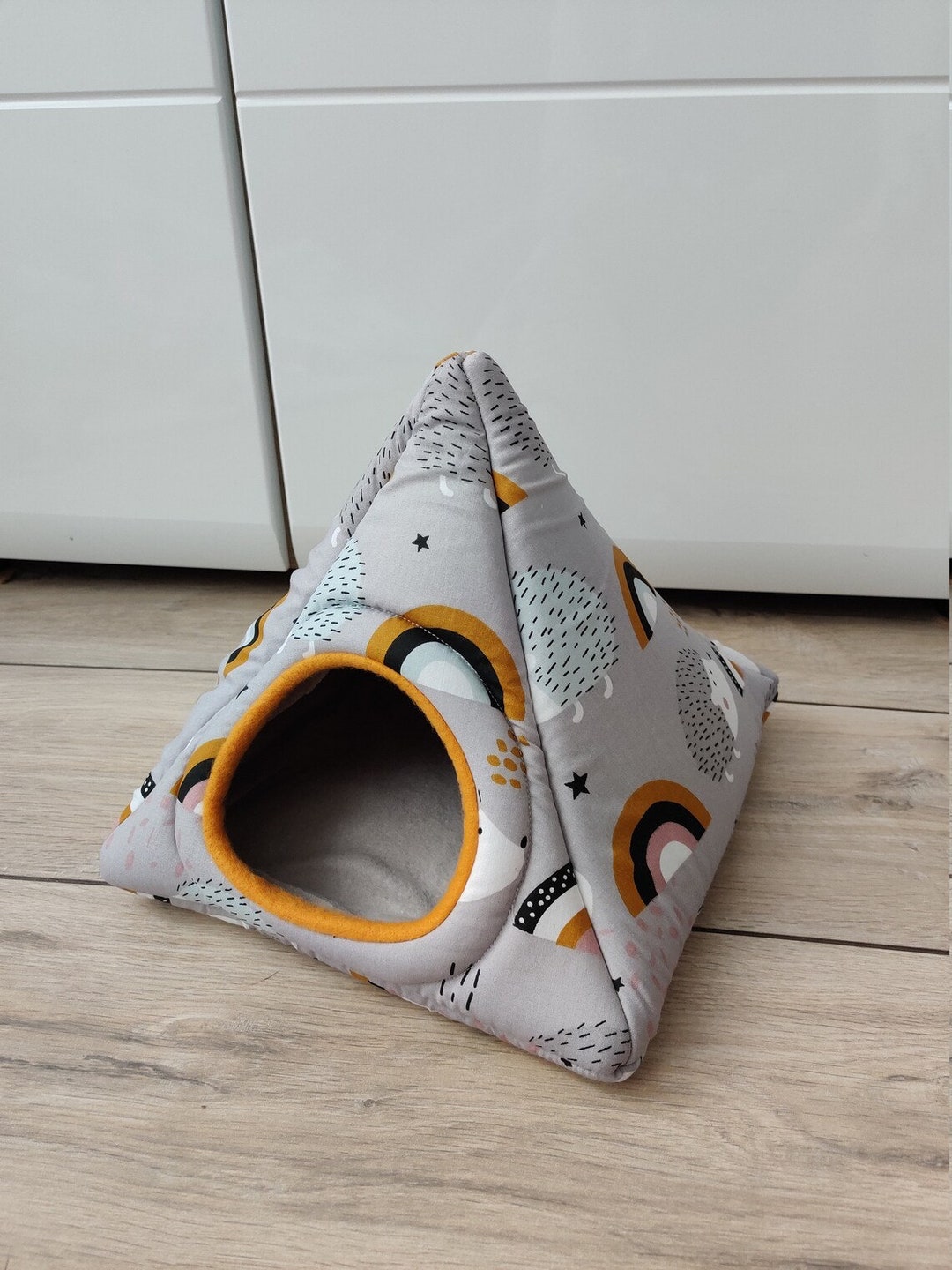 Pyramid House Tipi Cave for Hedgehogs Rats Guinea Pigs - Etsy
