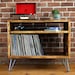 Hi-fi and Vinyl Storage Unit - Etsy UK