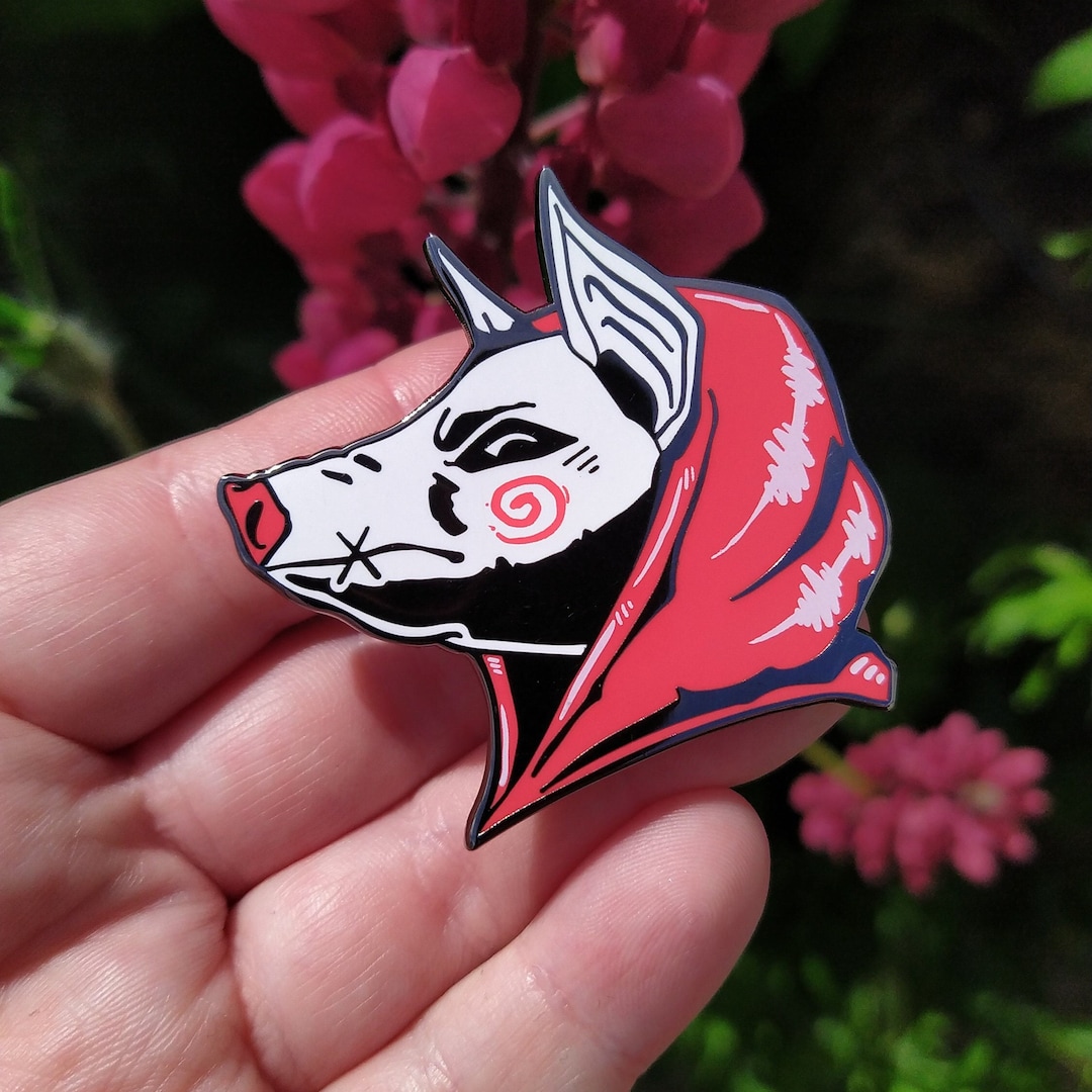 Pig-headed Apprentice Saw Hard Enamel Pin - Etsy