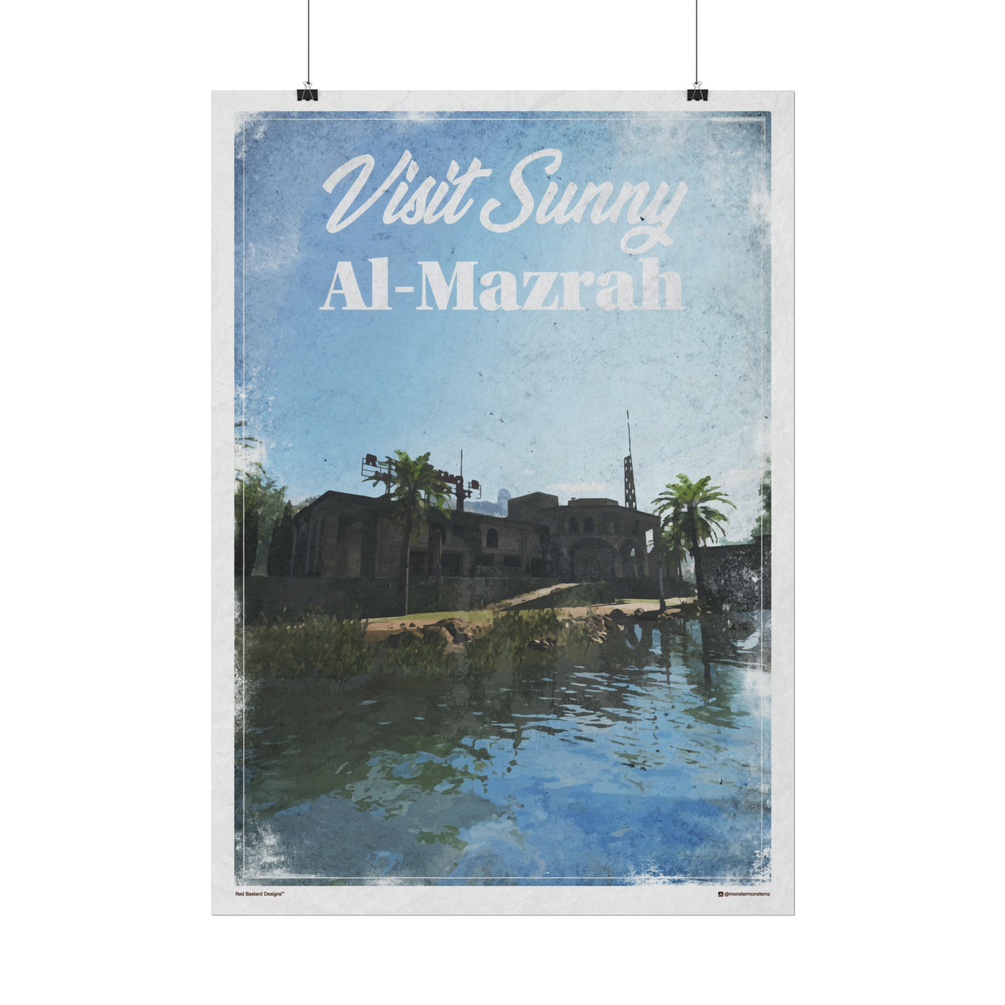WARZONE DMZ Visit Sunny Al-mazrah Resort Rolled Posters - Etsy