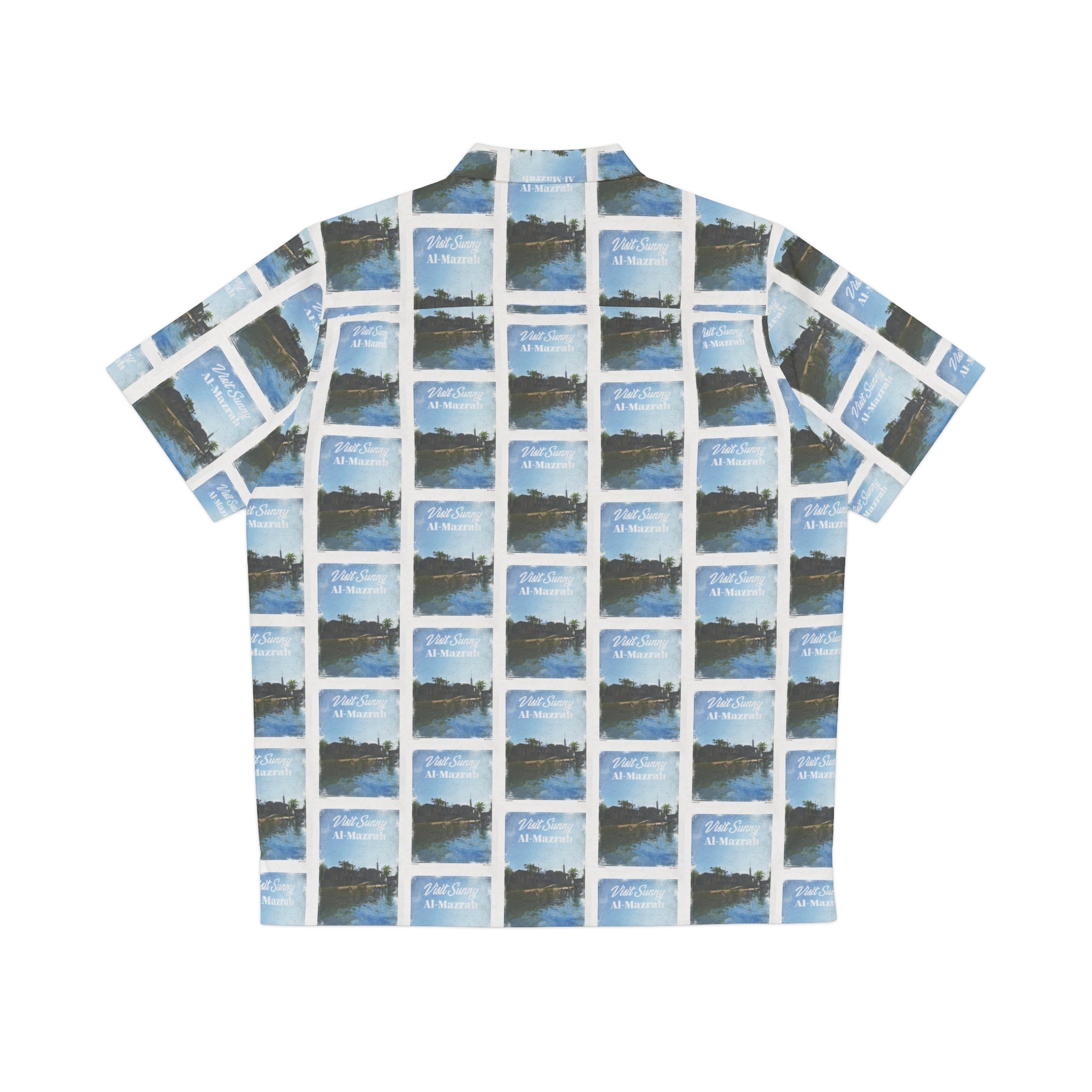 WARZONE DMZ, Visit Sunny Al-mazrah Resort Patterned, Men's Hawaiian ...