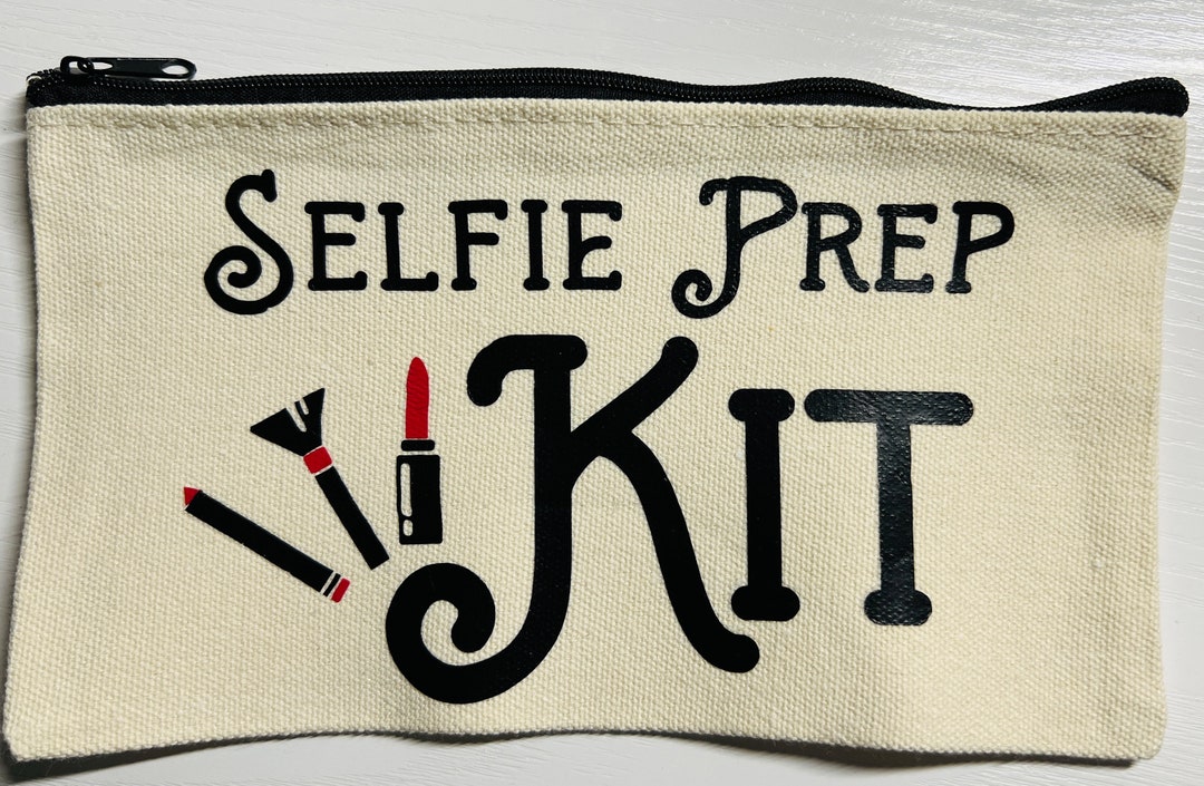 Selfie Prep Kit Cosmetic Bag - Etsy