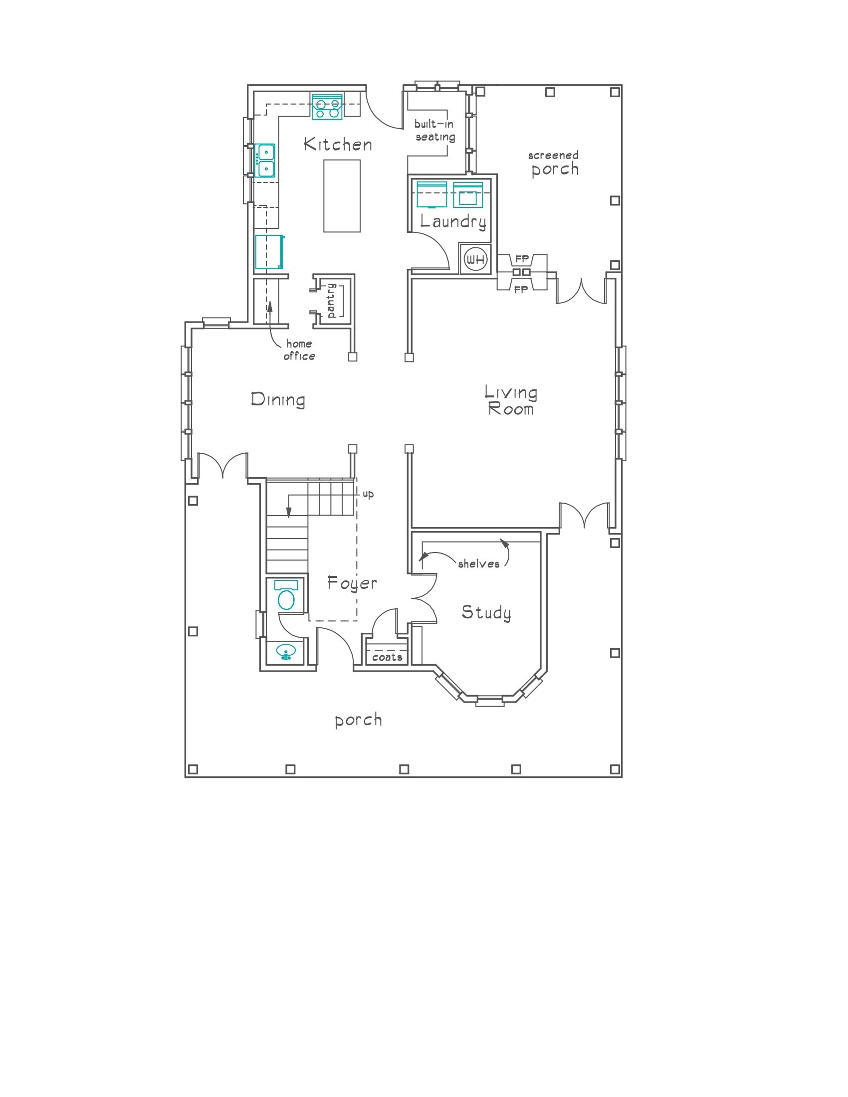 Custom Architectural Drafting Service -example Floor Plans and ...