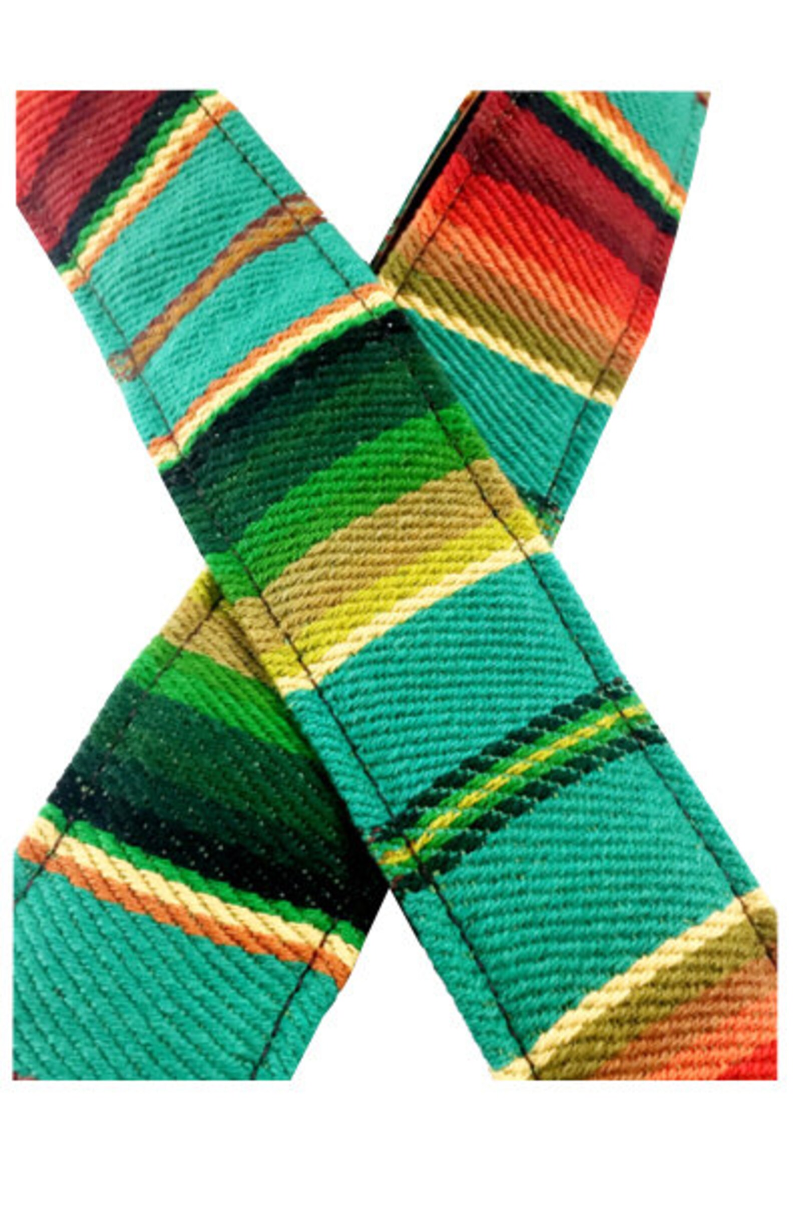 Turquoise Saddle Blanket Guitar Strap - Etsy