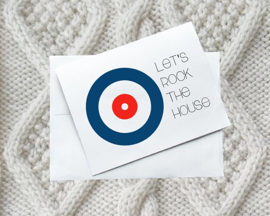 Let's Rock the House, Greeting Card - Etsy Hong Kong