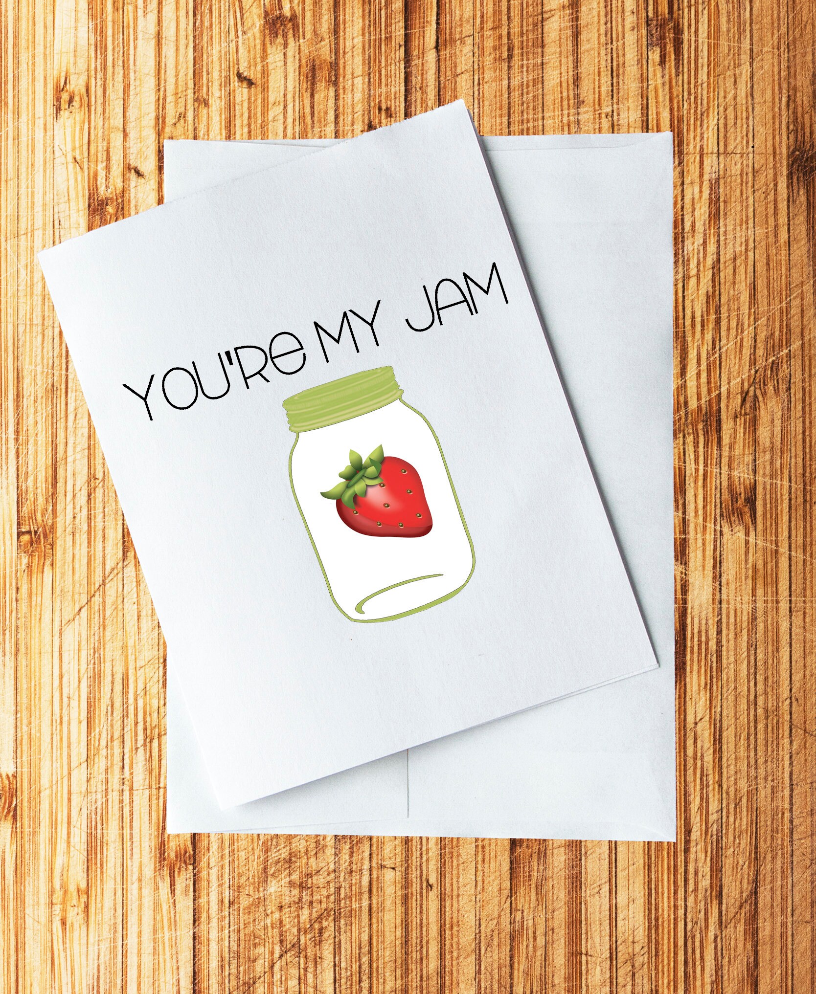 Greeting Card - You're My Jam - Etsy