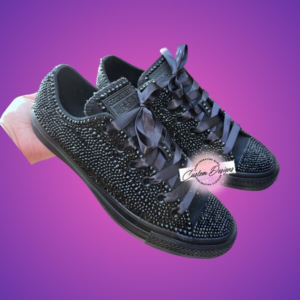 Bedazzled Sneakers Women - Etsy