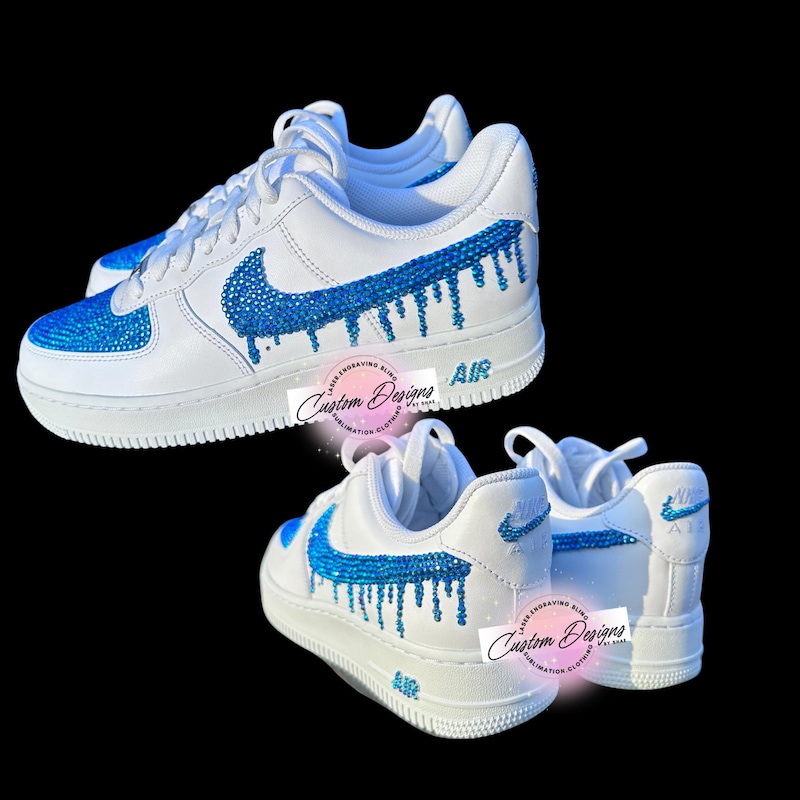 Bling Nike Shoes - Etsy