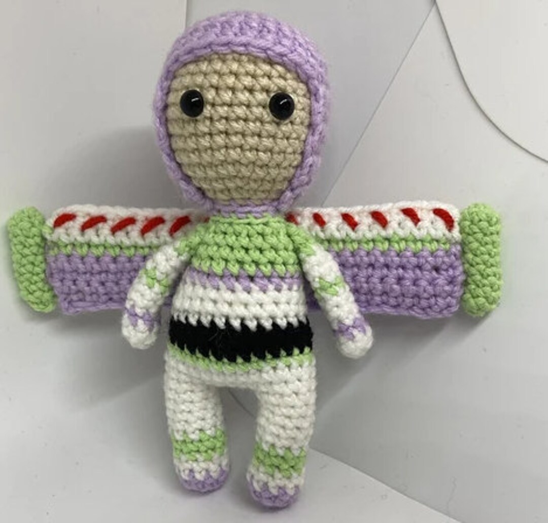 Buzz Lightyear Amigurumi Crochet Pattern, Adorable Buzz DIY Crochet ...