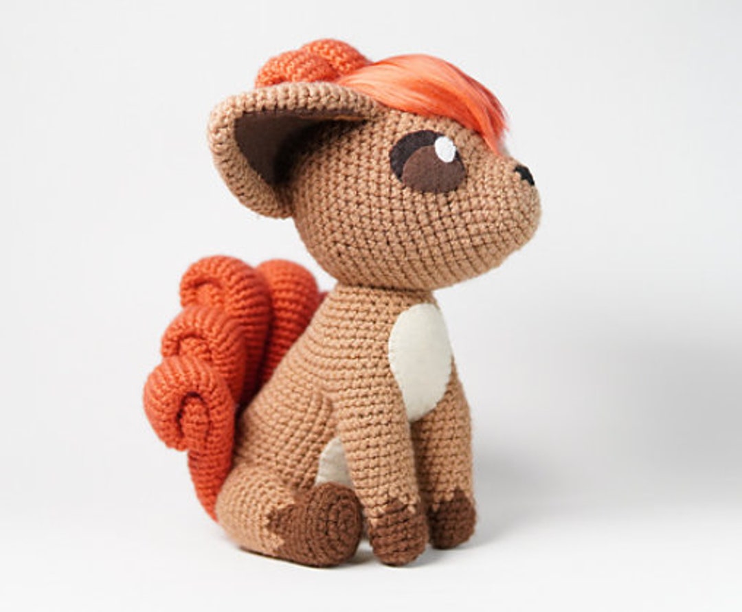 Vulpix Amigurumi Crochet Pattern, Adorable Vulpix DIY Crochet Pattern ...