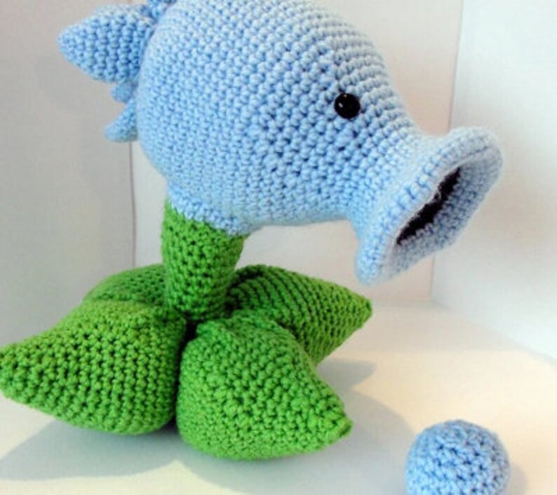 Frozen Pea Shooter Crochet Pattern, Fun Shooter DIY Project, Create ...