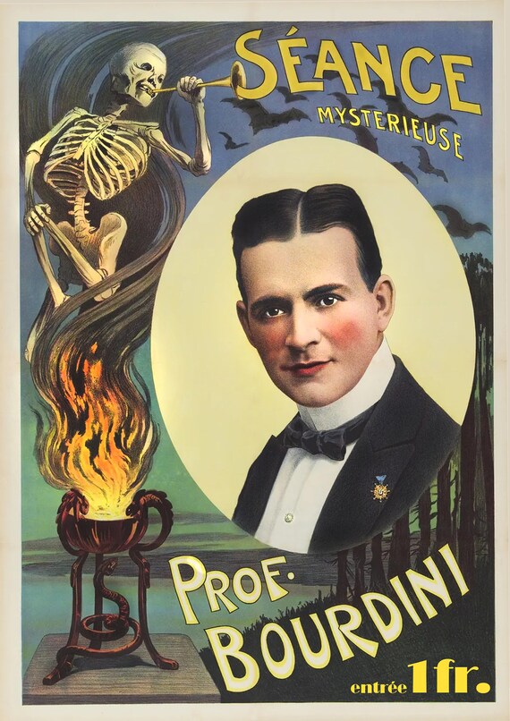 Séance de Spiritisme Esprit Magie Table tournante reproduction | Etsy