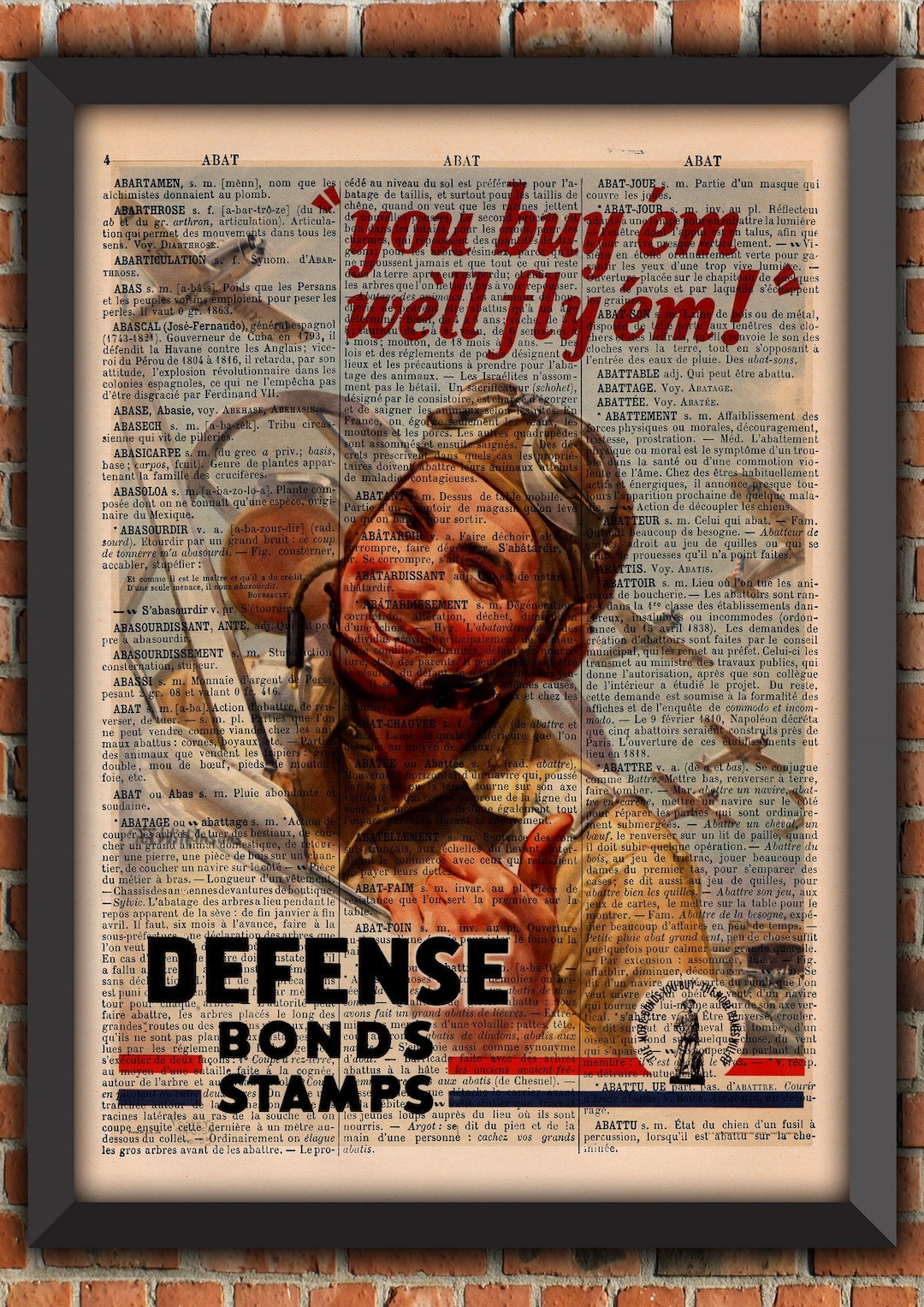 WW2 USA War Pilot Plane Propaganda Army Air Corps Aviator Flying ...