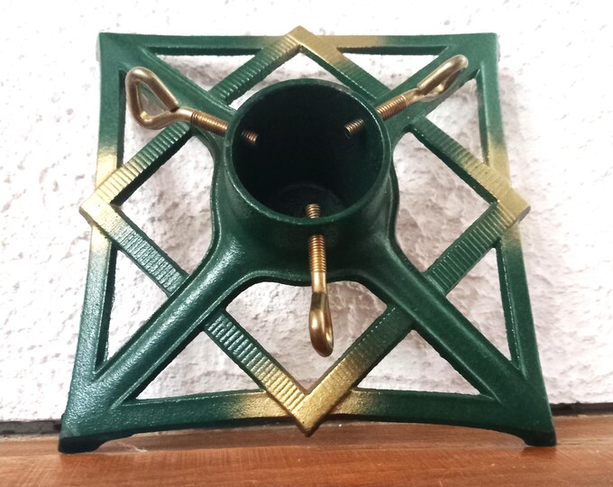 Vintage Cast Iron Tree Stand / Vintage Christmas Tree Stand / 18 Cm - Etsy