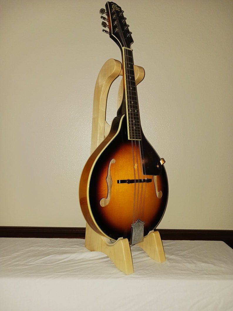 Tall Mandolin Stand. Beautiful and Classy. Perfect Compliment to Your ...