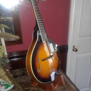 Mandolin Stand. for A and F Style Mandolin. Free Shipping in USA. Solid ...
