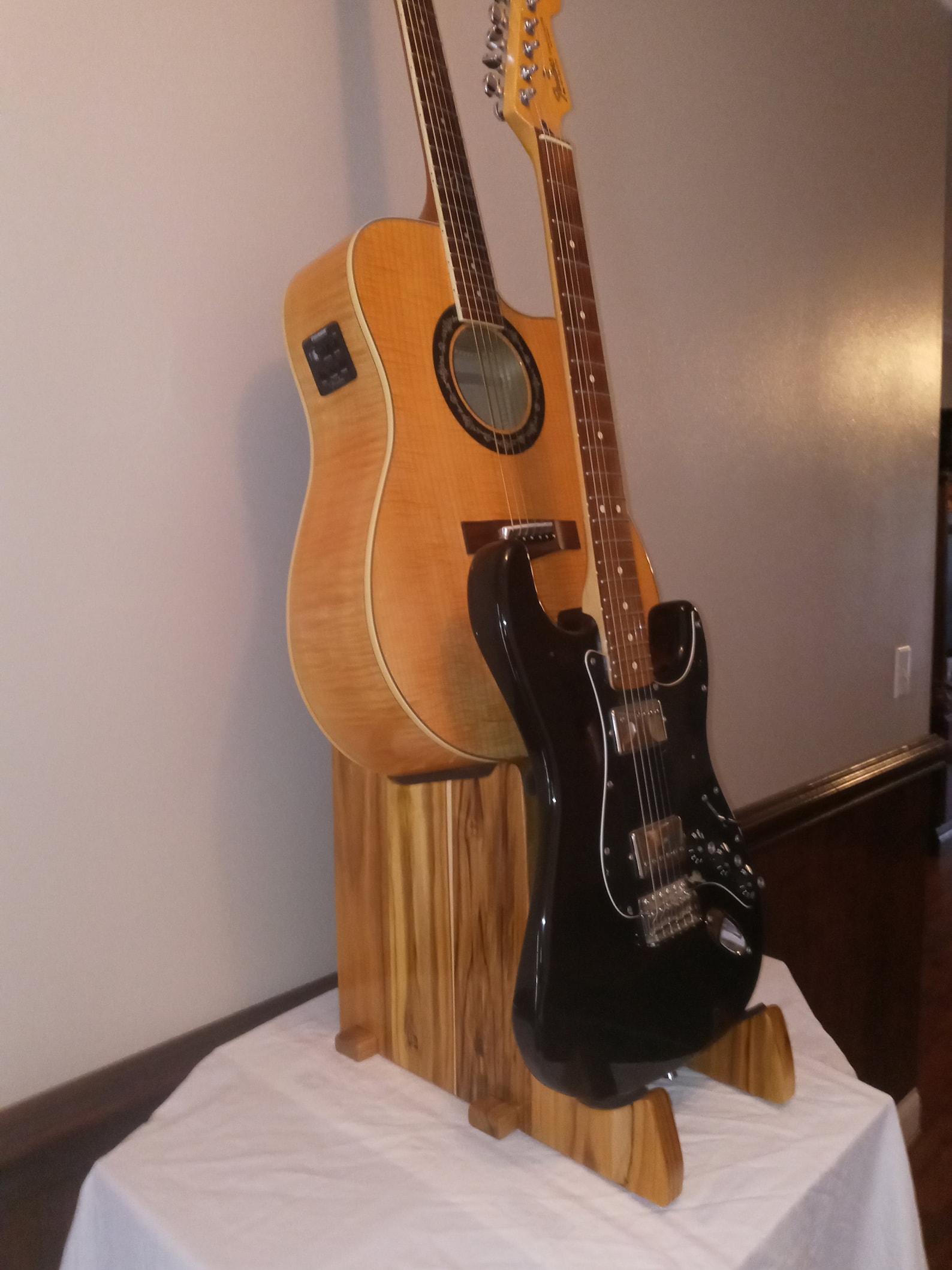 Guitar Stands 2 Tier 3 Styles. Also Ukulele Mandolin Stands | Etsy