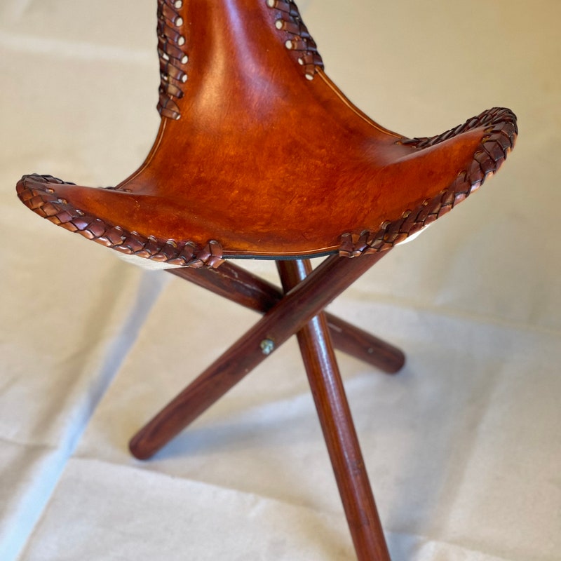 Three Legged Stool - Etsy