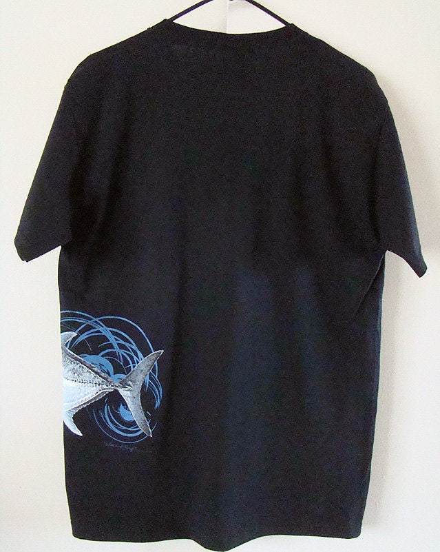 Ulua & Surf T-shirt, Ulua Fishing T-shirt, Ulua Design, Hawaii Fishing ...