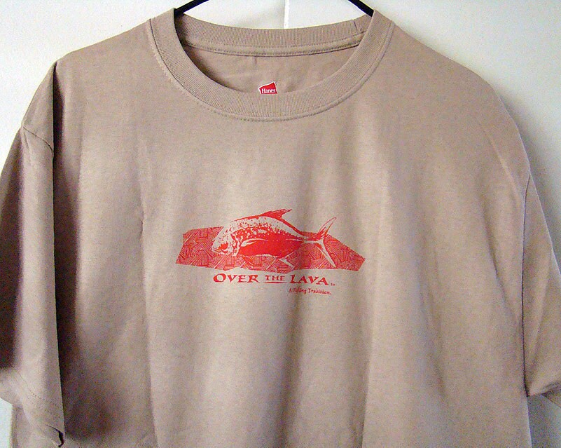 Ulua Dreams T-shirt, Ulua Fishing Shirt, Fish Design, Hawaii Fish Shirt ...