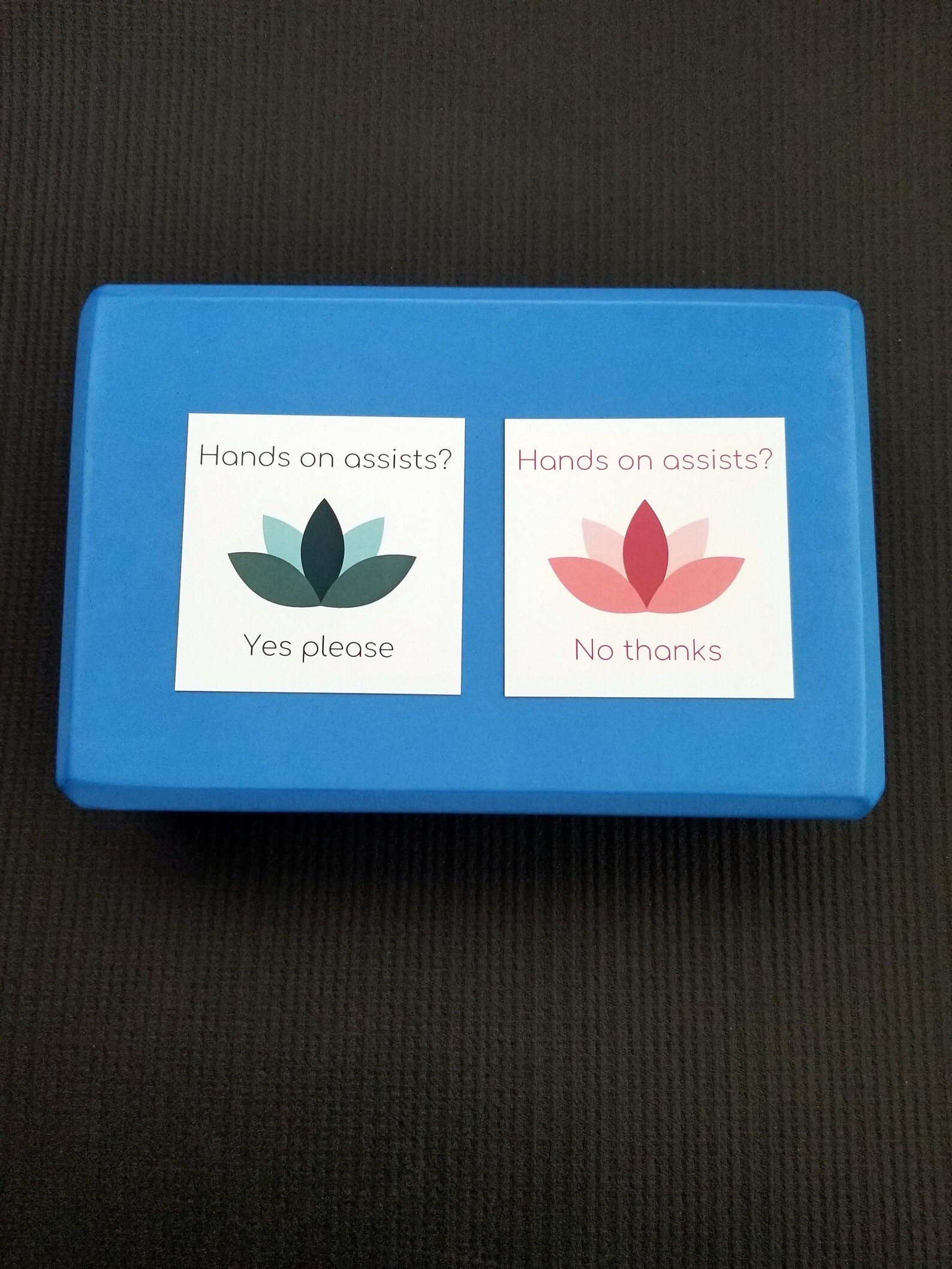 Yoga Teacher Consent Cards - Etsy