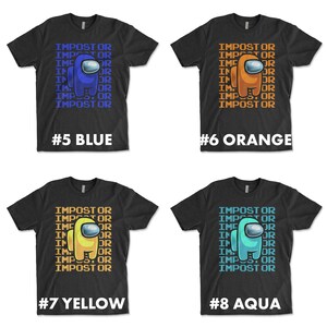 Impostor Among Us Shirt, Imposter Shirt, Tik Tok Shirt, Video Game ...