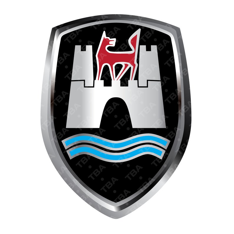 Wolfsburg Crest, Chrome, Bug, VW, Beetle, Classic, Vintage, SVG ...