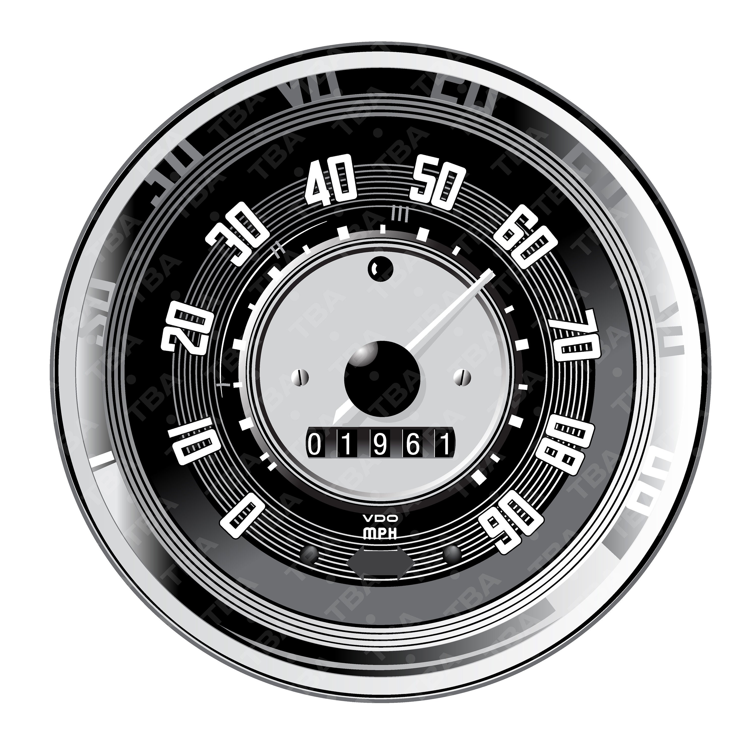 Speedometer, Bug, VW, Beetle, Classic, Vintage, SVG, Digital Download ...