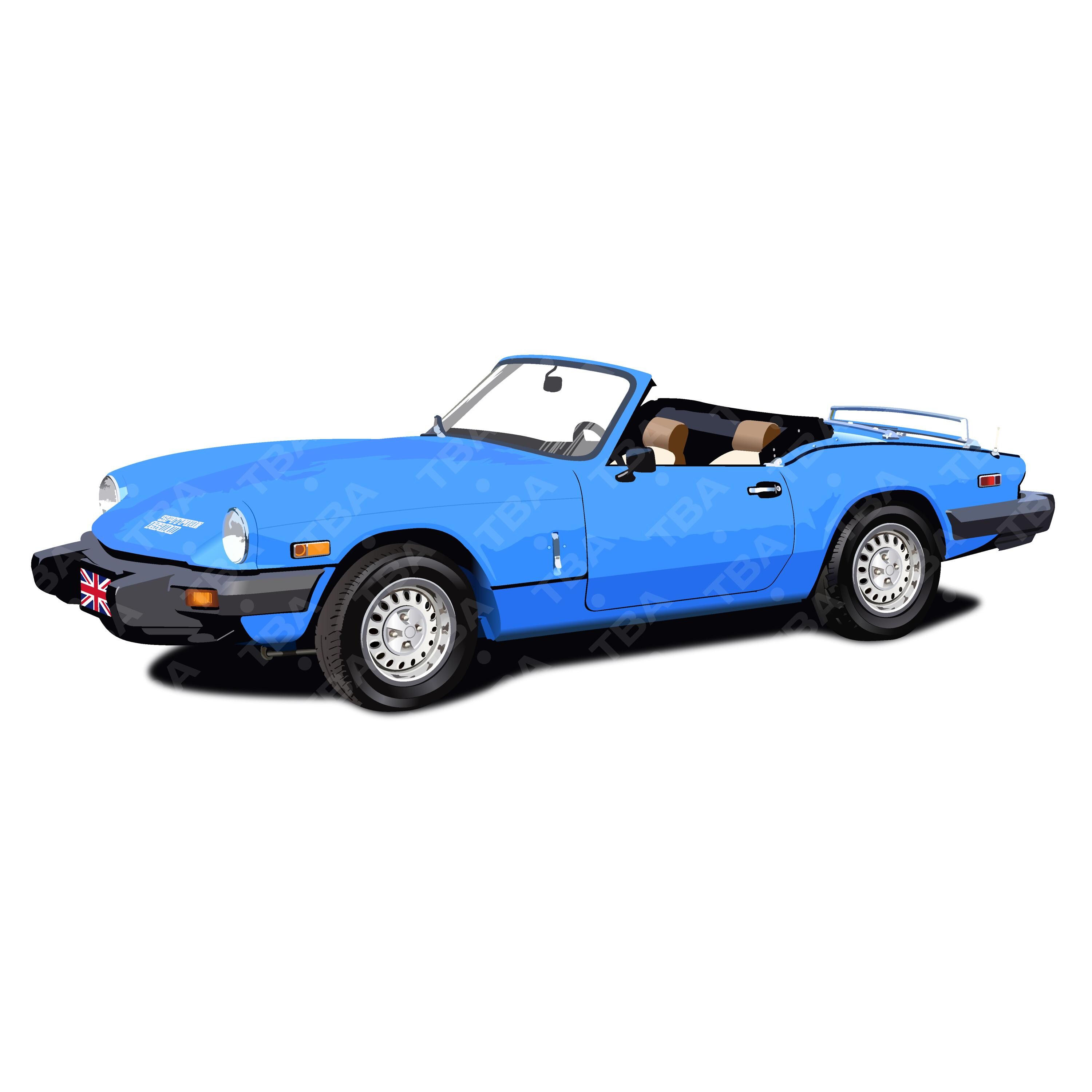 1980 Triumph Spitfire SVG, Digital Download. - Etsy