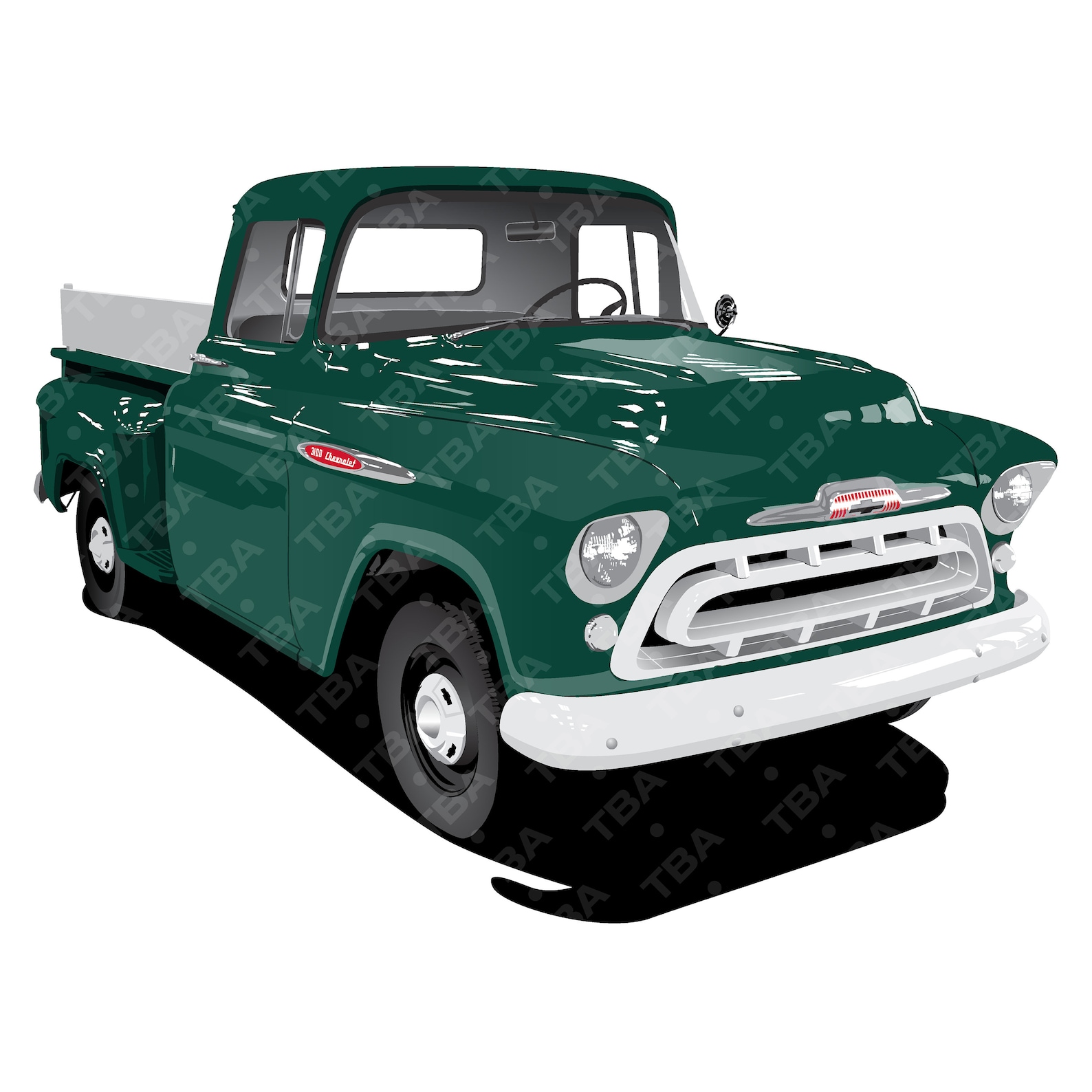 1957, Chevrolet, Chevy, Truck, SVG, Digital Download. - Etsy